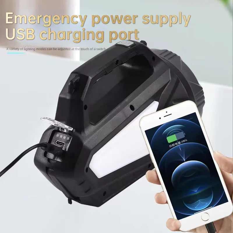 Bird Shape Portable Solar Search light Long range Power Bank ...