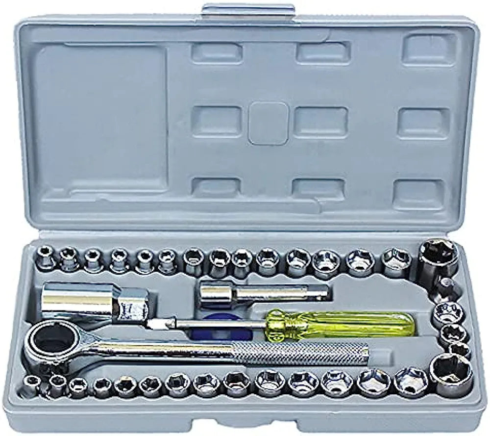 40 PCS Combination Socket Wrench Tool Set