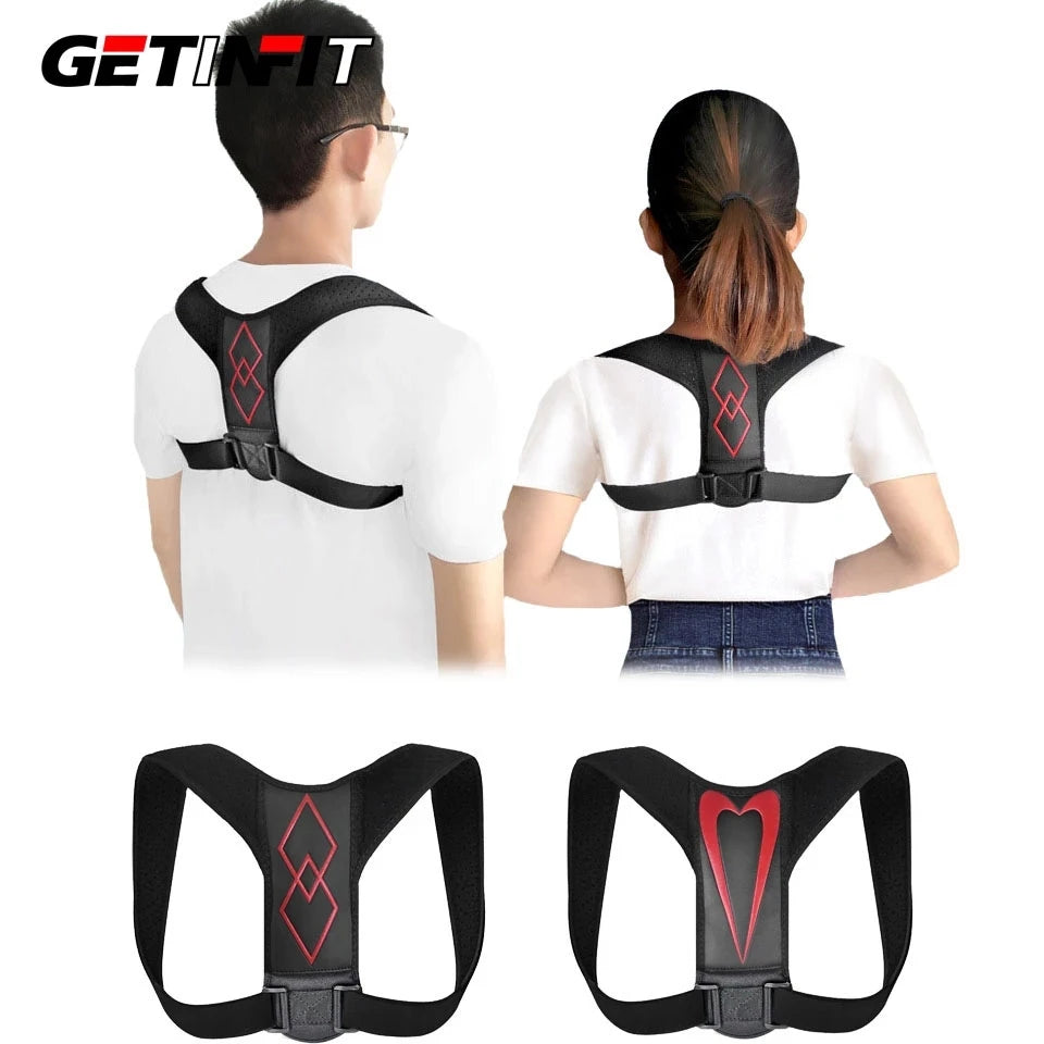 Energizing Posture support - Adjustable Back Posture Corrector ...