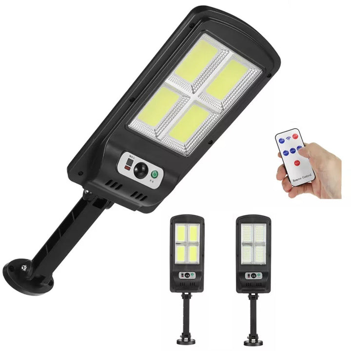 LED Solar Power RIP Motion Sensor Wall Lamp Street Laght With Remote.